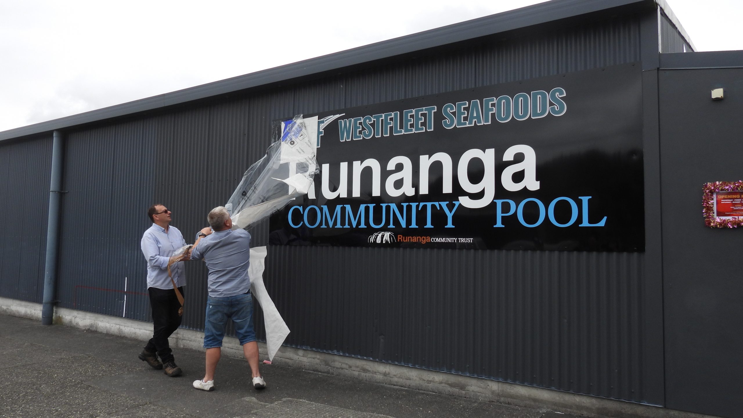 Mystery pool donor revealed - Greymouth Star