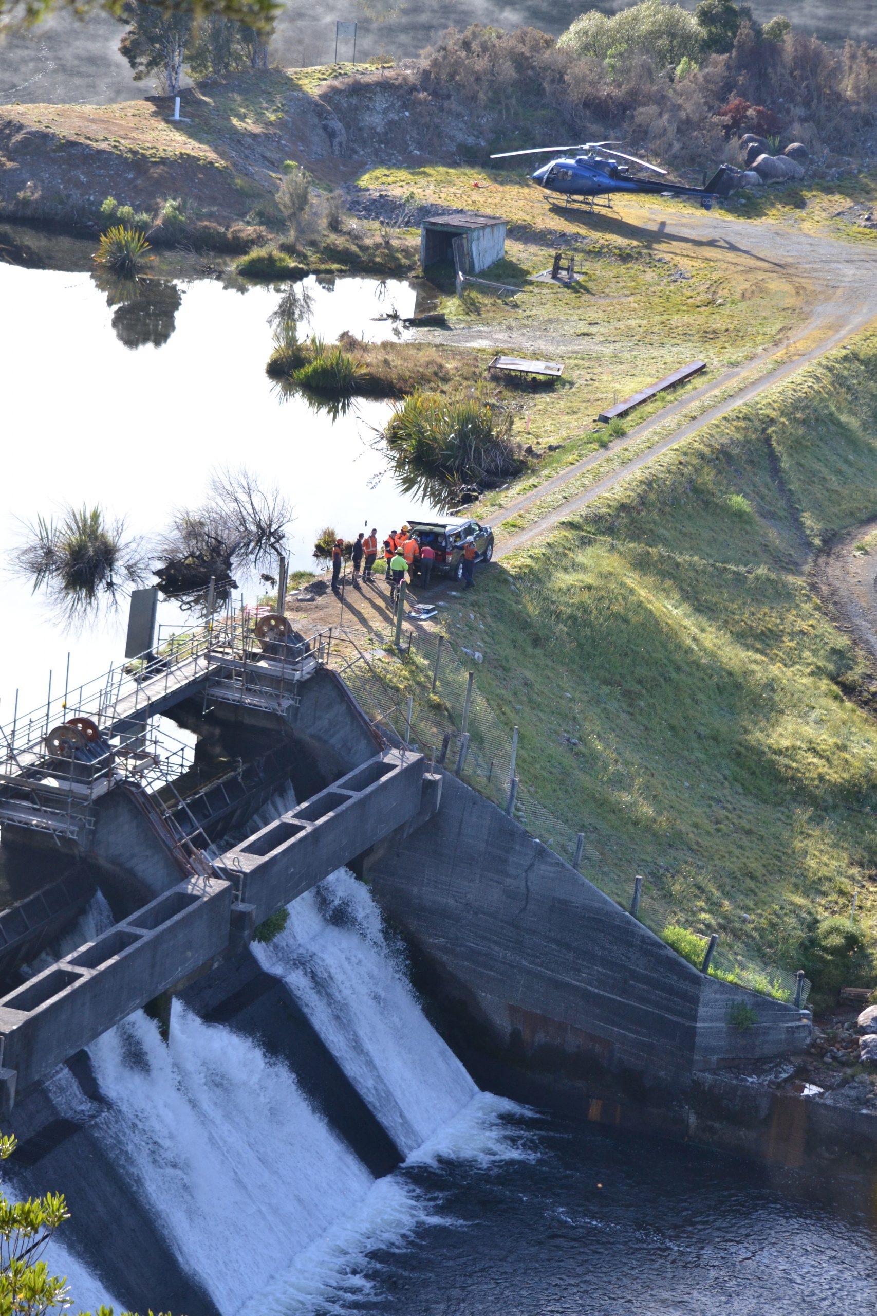 Work under way on Arnold Dam - Greymouth Star