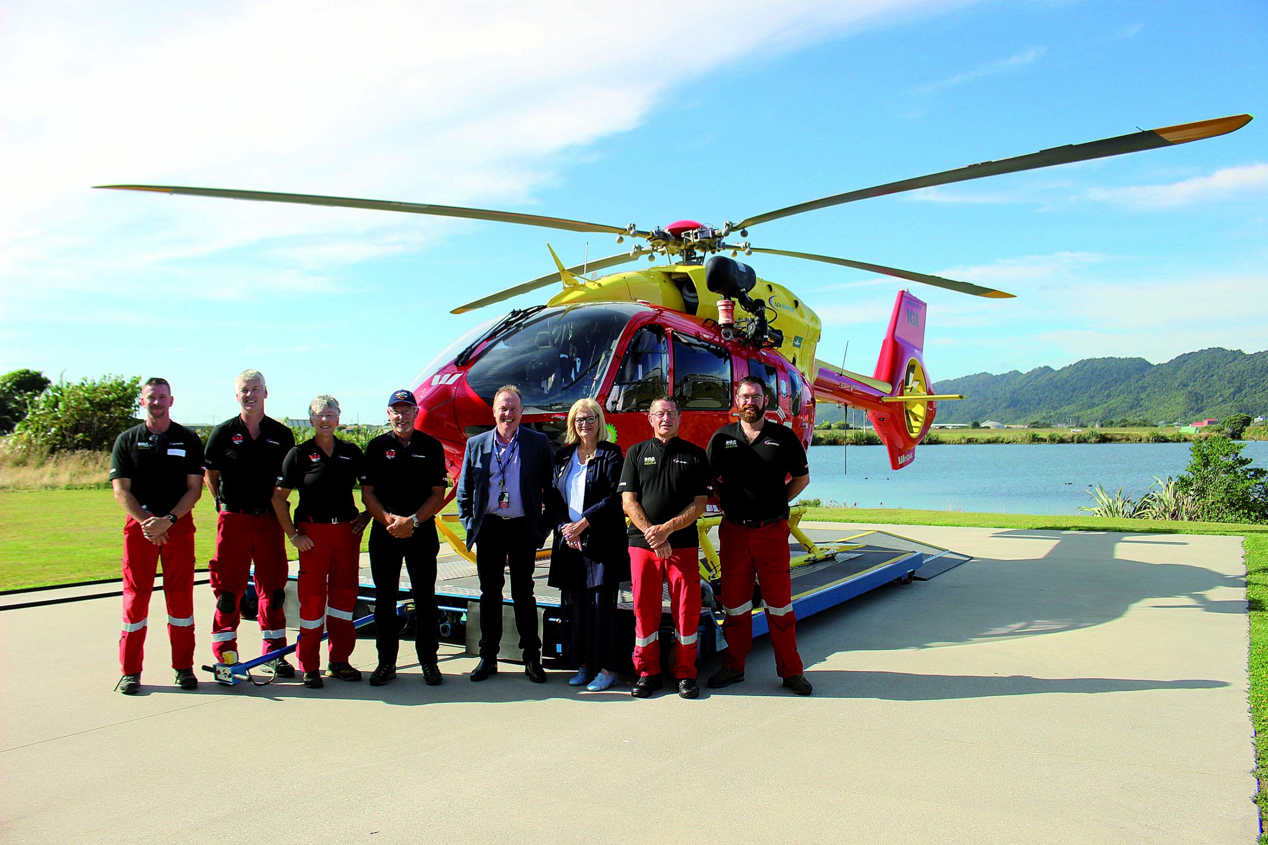 New rescue helicopter for Coast - Greymouth Star
